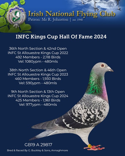 INFC Update - Hall of Fame Diploma - 18-12-24 | Elimar Pigeon Services ...